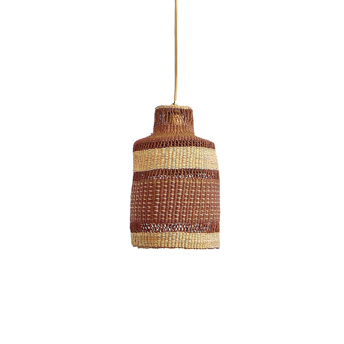 Dash Pendant Lamp | Handwoven Straw Lighting by Golden Editions ...