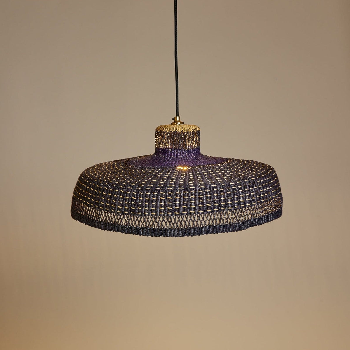 OUTLET Hatter Dash Pendant Lamp | Handwoven Straw Lighting by Golden ...